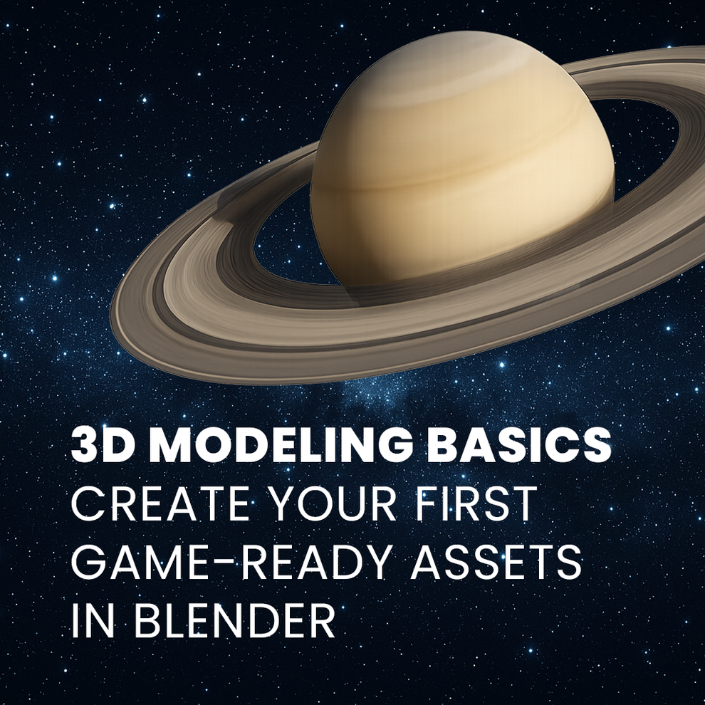 3D Modeling Basics – Create Game-Ready Assets in Blender | TILTEDU